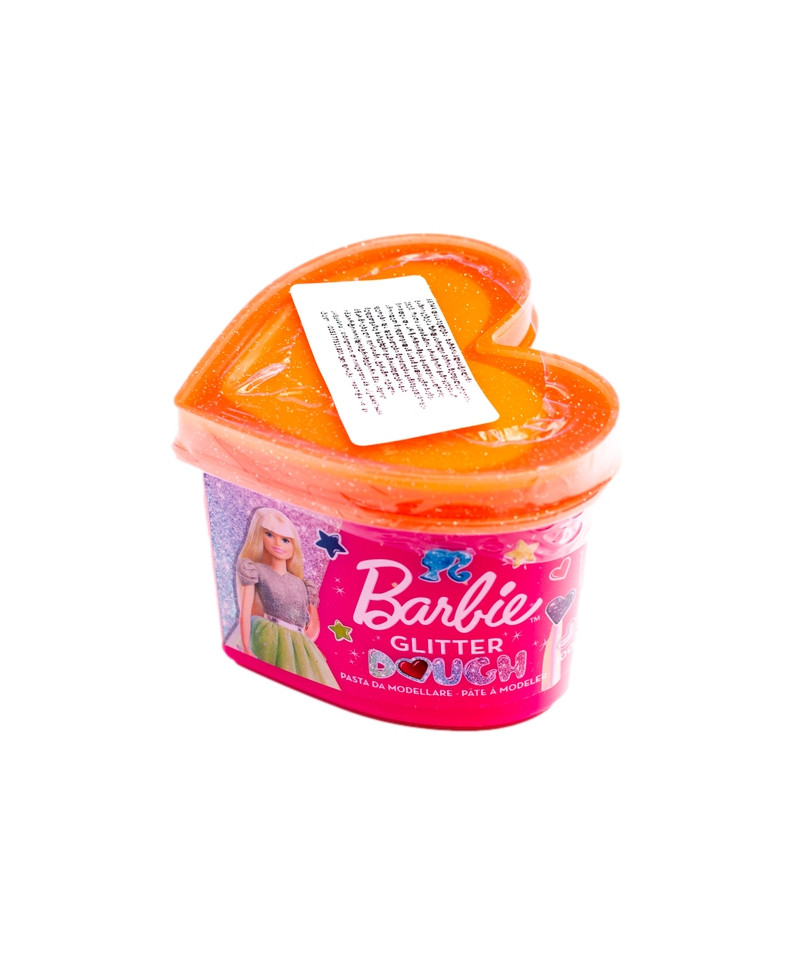 LISCIANI - PRÉSENTOIR COEUR PAILLETÉ BARBIE PÂTE À MODELER 24PCS 88744