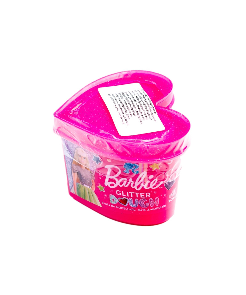 LISCIANI - PRÉSENTOIR COEUR PAILLETÉ BARBIE PÂTE À MODELER 24PCS 88744