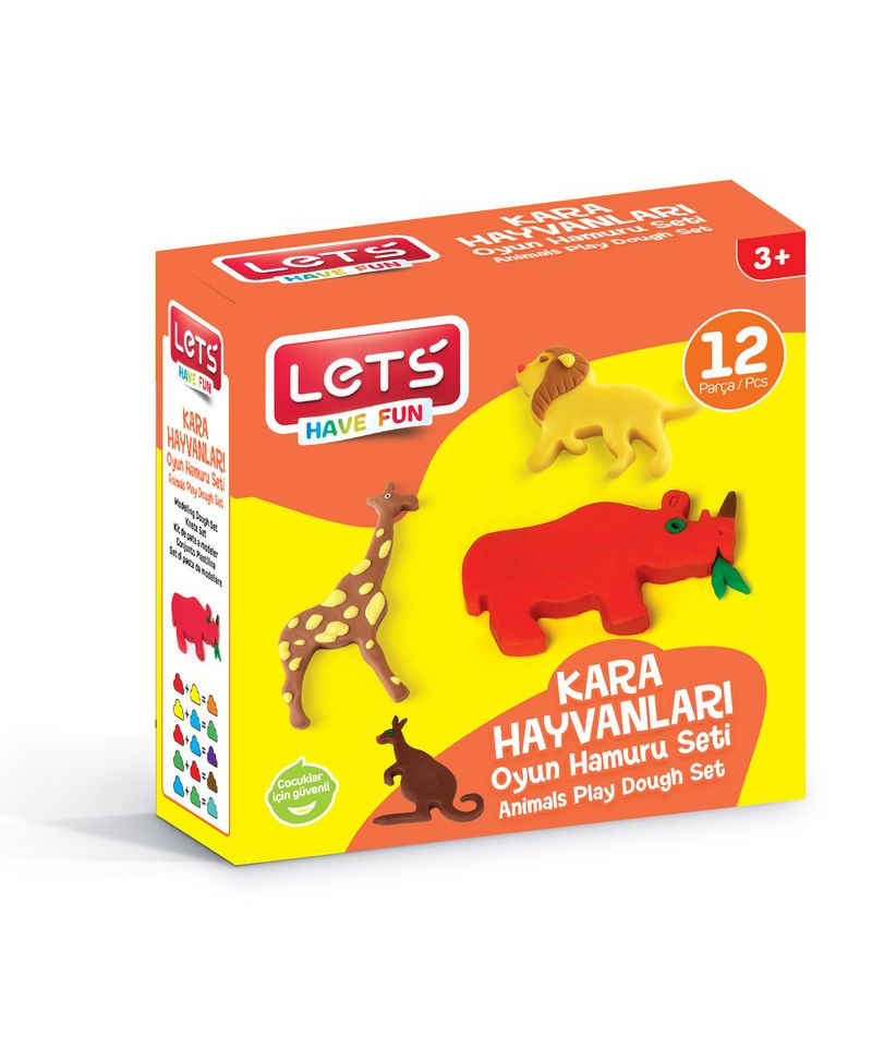 LETS - PATE A MODELER LES ANIMAUX DE LA SAVANE L8598 - Achat - LETS ...